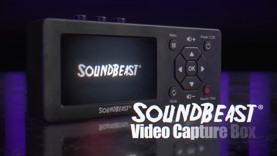 SoundBeast Video Audio Capture Box 2.0 - Record VCR, VHS, AV, RCA To ...