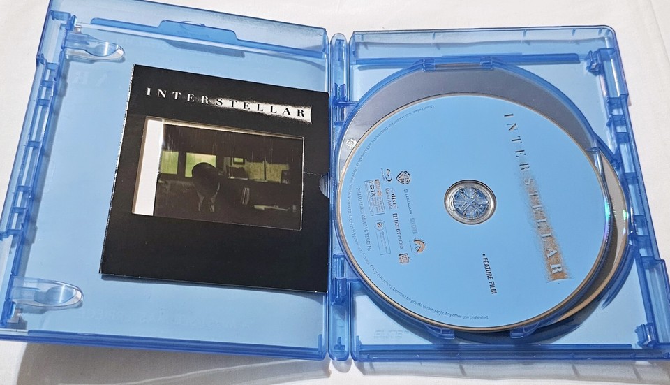 Interstellar (Blu-ray DVD 3-Disc) IMAX Film Cell 32429209252| eBay