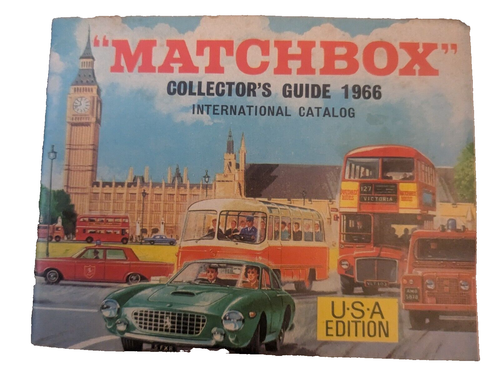 1966 Matchbox Toy Collector's Guide International Catalog USA Edition ...