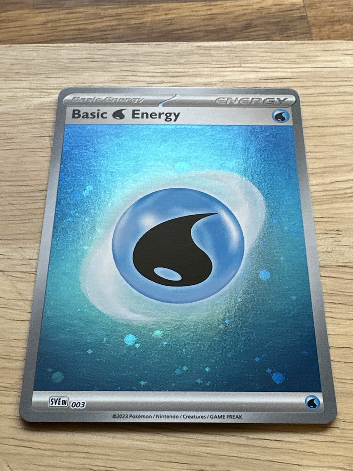 Water Energy - 003 - Reverse Holo - ENG Pokemon 151 MEW - NM/M ...