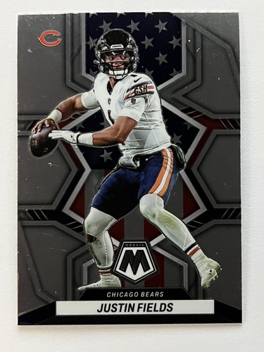 2022 PANINI MOSAIC JUSTIN FIELDS NATIONAL PRIDE #268 CHICAGO BEARS | eBay