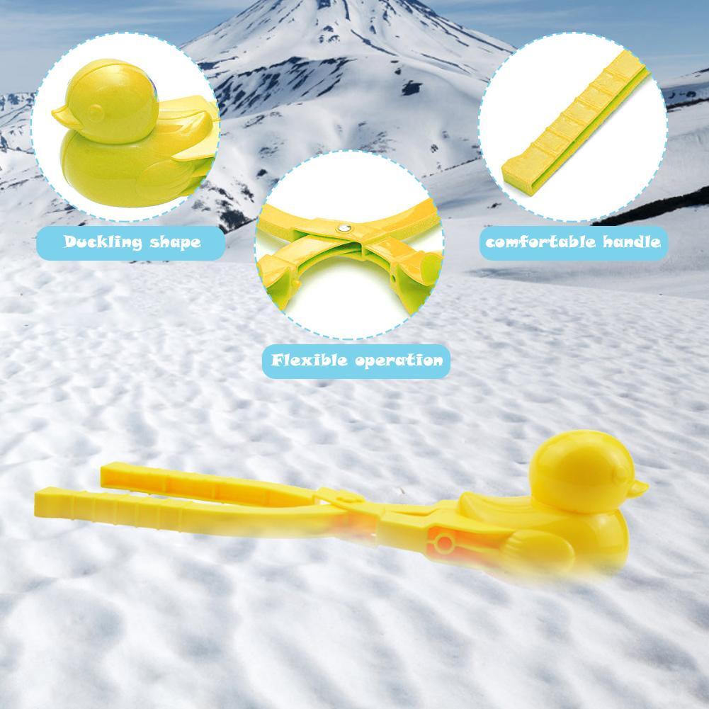 2pcs Snowball Maker Tool Duck Shape Snow Ball Tongs Clip with Handle | eBay