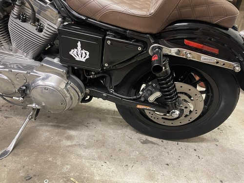 Progressive Suspension - 412-4050B - 412 Series 12in. Shocks, Black for ...