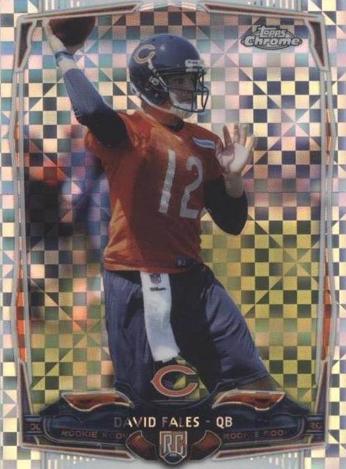 2014 Topps Chrome - David Fales #168 X-Fractor (RC) for sale online | eBay