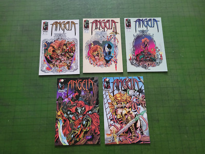 Spawn Angela #1-3, Pirate Spawn, Angela VF/NM Todd Mcfarlane 1994 Neil ...