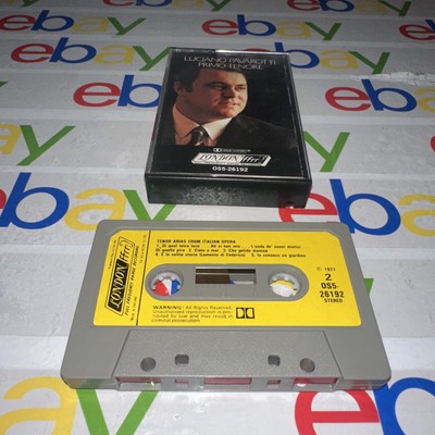 LUCIANO PAVAROTTI PRIMO TENORE Cassette Tape | eBay