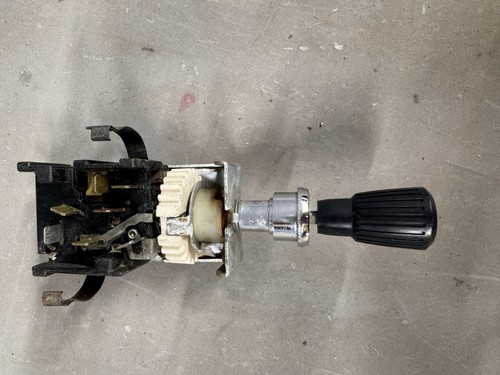 1962 1963 1964 Ford Galaxie 500 Custom Headlight Switch Bezel Nut Knob ...