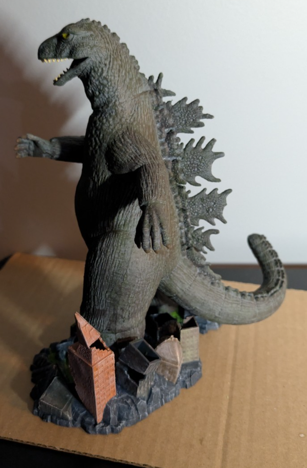 Original 1964 Godzilla Awesome Detailed Paint Job | eBay