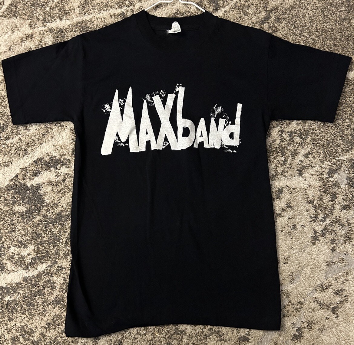Vintage Max Band Shirt Black Screen Stars Small Singl… - Gem