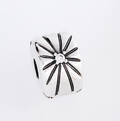 NEW 100% Authentic PANDORA 925 Ale Silver Sparkling Sunburst Clip ...