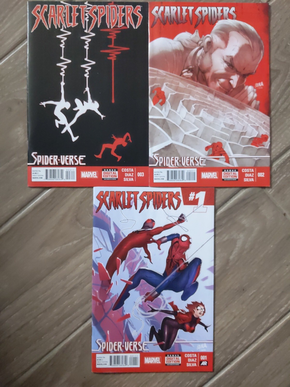 SCARLET SPIDERS 1-3 MARVEL COMIC SET Full Run Spider-verse NM DNA | eBay