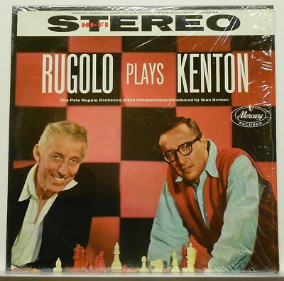 Pete Rugolo ~ Rugolo Plays Kenton ~ US LP stereo pressing, very nice ...