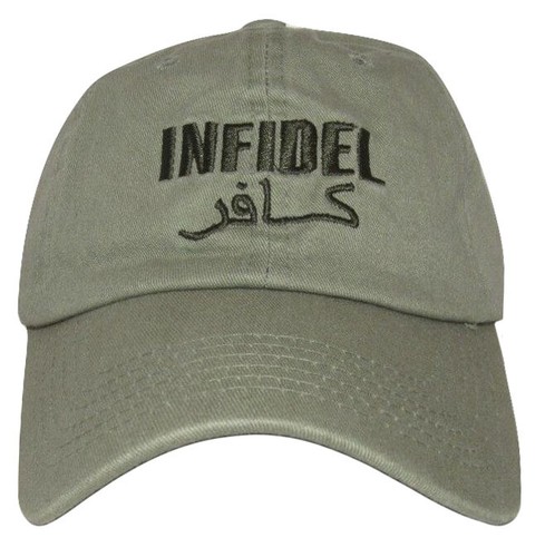 Embroidered Light Green Infidel Military Washed Baseball Hat Cap NRA ...
