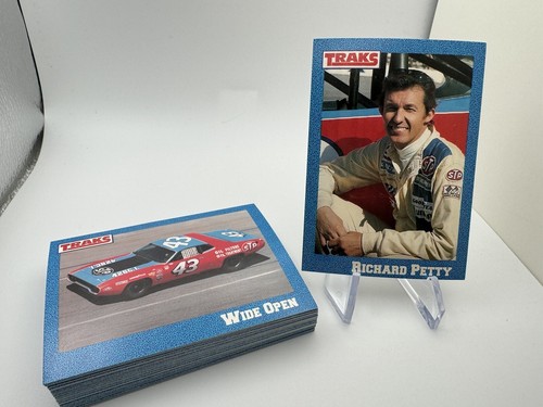 1991 RICHARD PETTY TRAKS RACE RACING CARD SET 1-50 | eBay