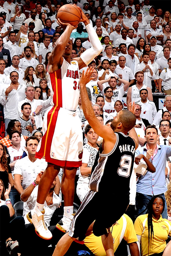 Ray Allen Shooting Follow Through