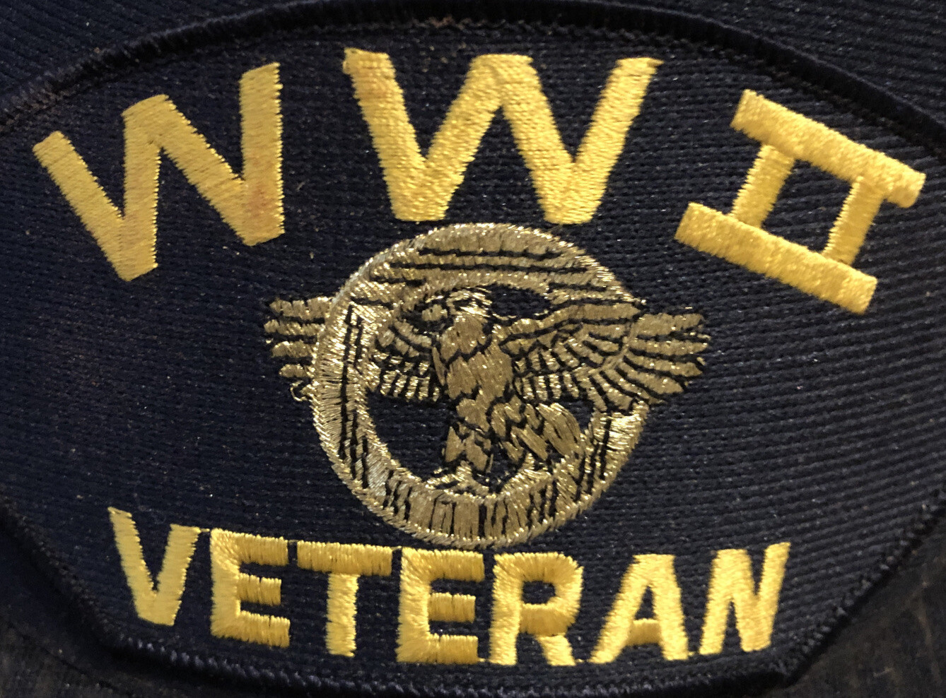 World War II Veteran Snapback Adjustable Cap Hat Made by Eagle Crest in ...
