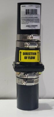 Jones 1-1/2" Slip Sewage Ejector Sump Pump Check Valve C29150 Fernco ...