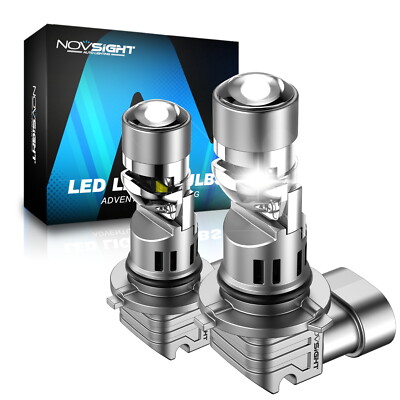 NOVSIGHT 9005 HB3 LED Headlight High Beam Globe 17000LM 6500K Super ...