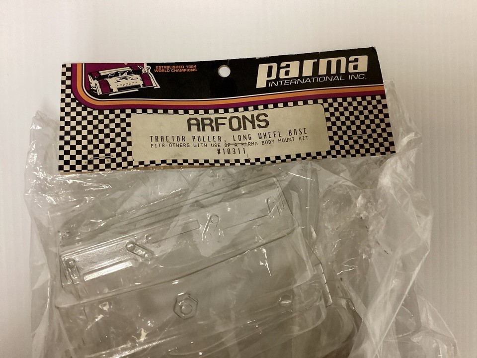 Parma RC Lexan Body Art Arfons Tractor Puller Green Monster # 10311/NEW ...