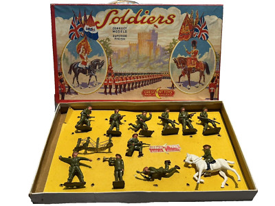 Crescent Toy Soldier Set with Box | eBay