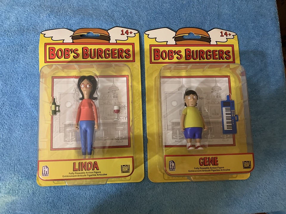 Phatmojo Bob’s Burgers Figure Linda & Gene Belcher 5” New MOC | eBay