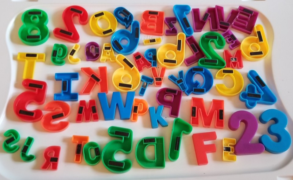 Magnetic & Cut Out Letters for School Boards Or Crafts. Refrigerators ...