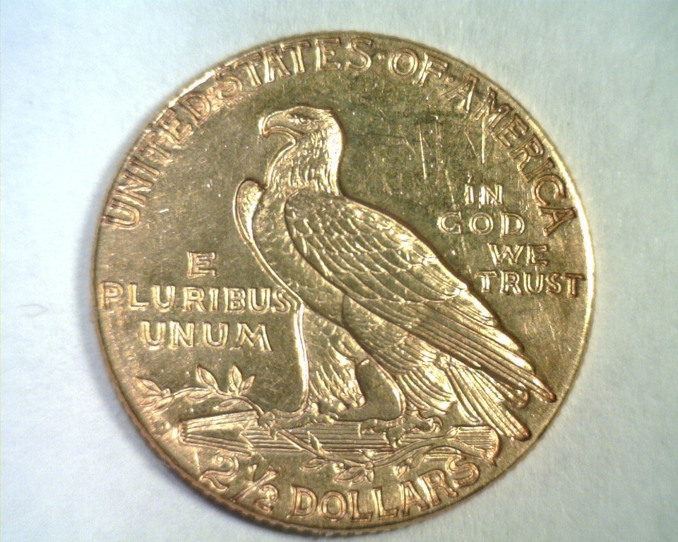 1925-D 2 1/2 DOLLAR INDIAN GOLD UNCIRCULATED UNC. NICE ORIGINAL COIN BOBS COINS | eBay