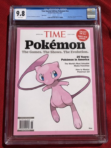 25 YEARS OF POKEMON IN AMERICA TIME MAGAZINE SPECIAL EDITION 2024 MEW ...