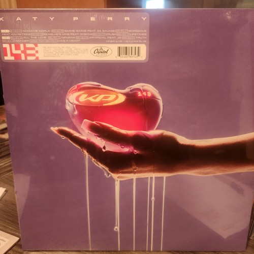 Katy Perry - 143 Exclusive LP Clear Red Color Vinyl Sealed | eBay