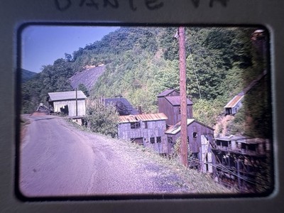 Vintage 35mm Slide Photo Dante Virginia Appalachia Street View ...