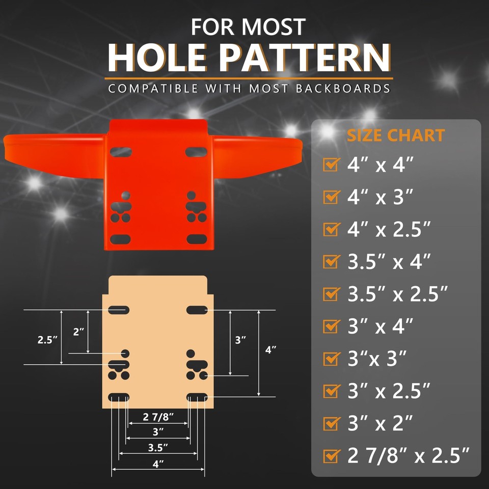 Basketball Rim Replacement, Single-Spring Breakaway Basketball Rim ...