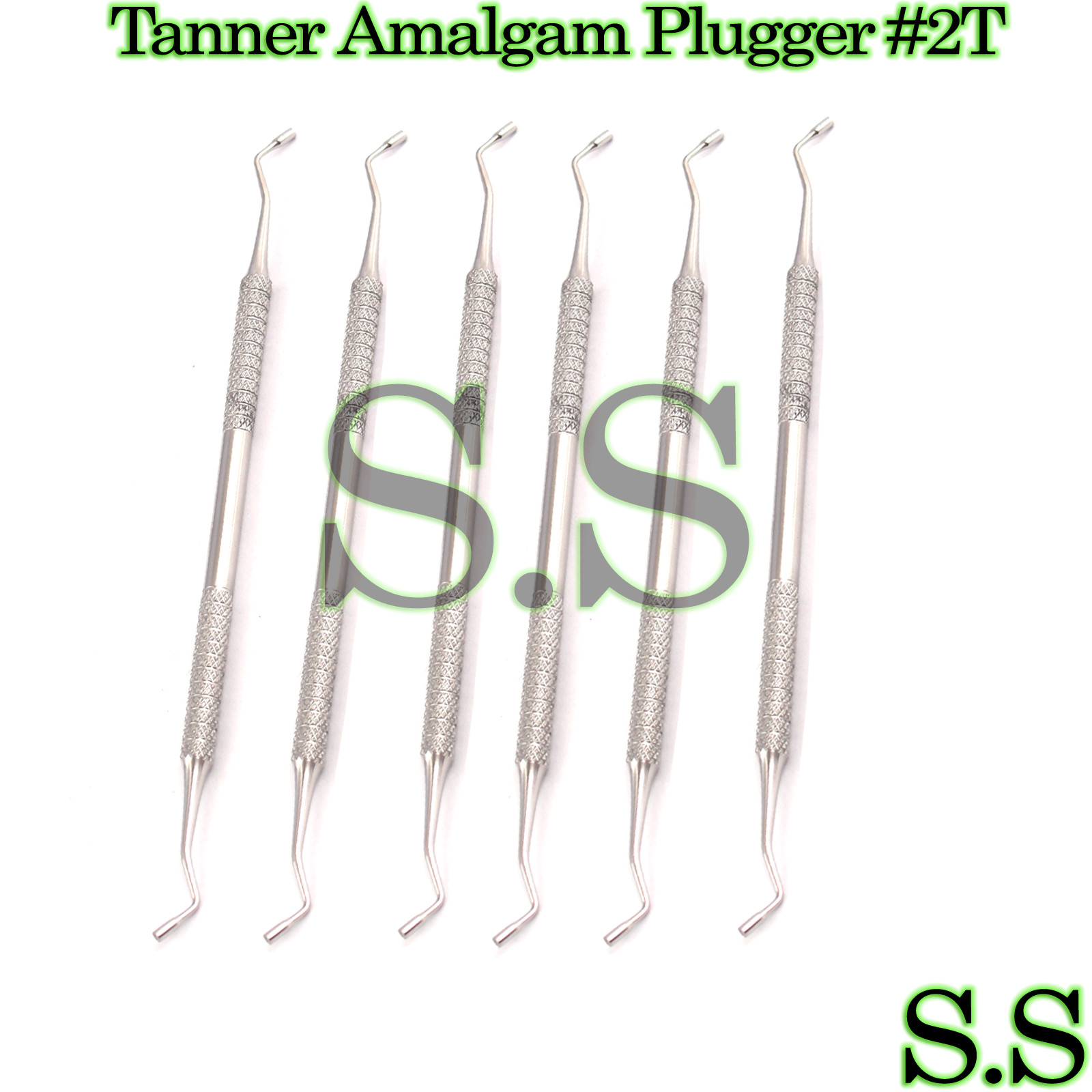 6 Tanner Amalgam Plugger #2T Dental Surgical Instrument | eBay