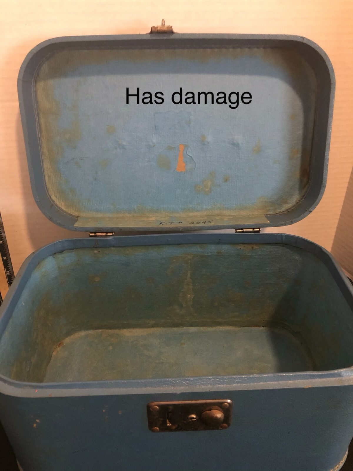 Vintage Antique Lock Box | eBay