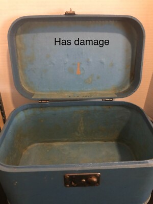 Vintage Antique Lock Box | eBay