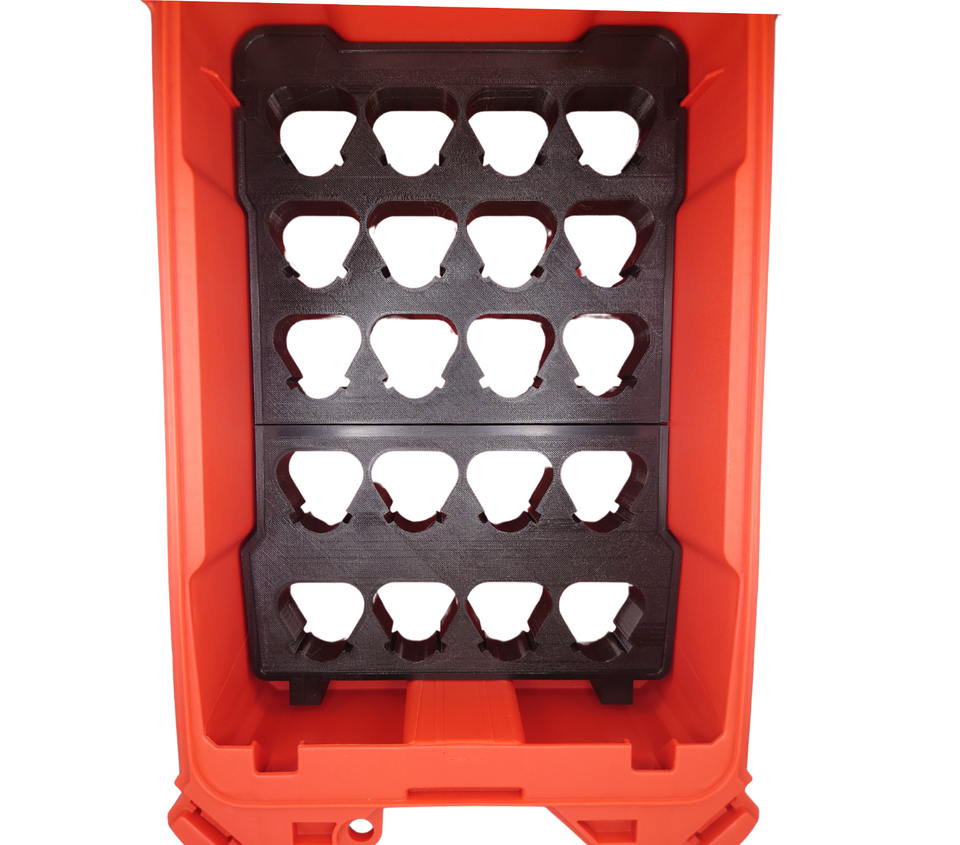 Milwaukee M12 Battery Holder Packout Compact Insert Organizer Tray Tool ...