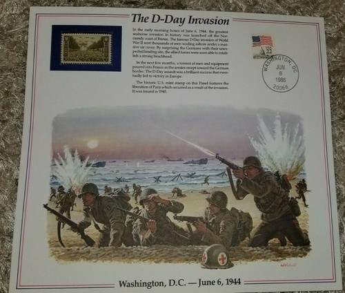 THE D-DAY INVASION Normandy France Decisive Battle 1945 3c U S Army ...