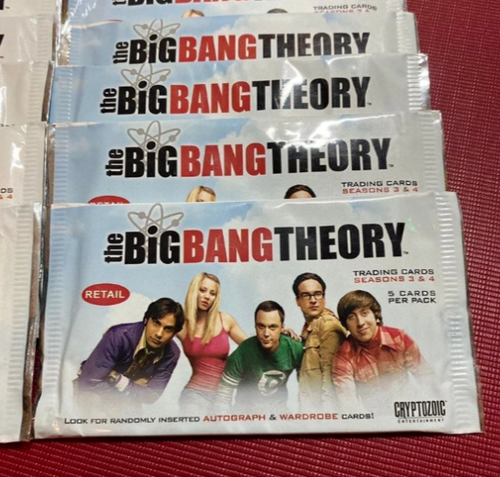 The Big Bang Theory Seasons 3 & 4 Trading Card Packs New Lot of 24 | eBay