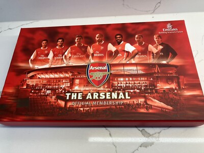 Arsenal FC 2006 Official Membership Box Souvenir Box and Travel Advice ...