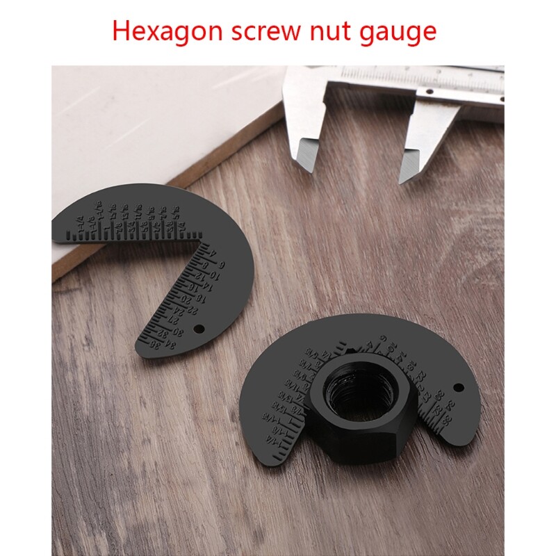 1.92x2.51in Screws Bolts Nut Thread Measurement Size Gauges Inspection ...