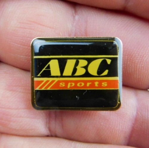 ABC Sports Metal Lapel Hat Pin Tie Tack Vintage Broadcasting ...