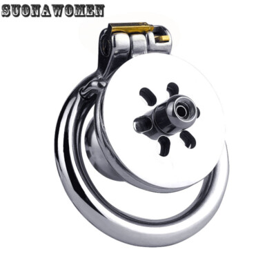 DIY Cage Lock for Chastity Belt with Lock Ring To Locked Chastity Cage ...