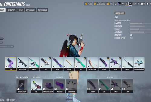 THE FINALS Game Account – High Level | Rare Skins | Legendary Loadouts ...