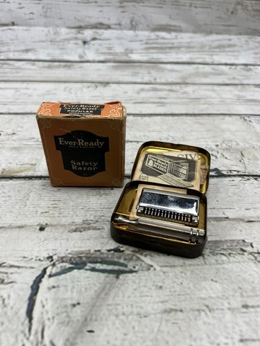 VTG Ever-Ready Safety Razor Radio Blades Single Edge With Original Box ...