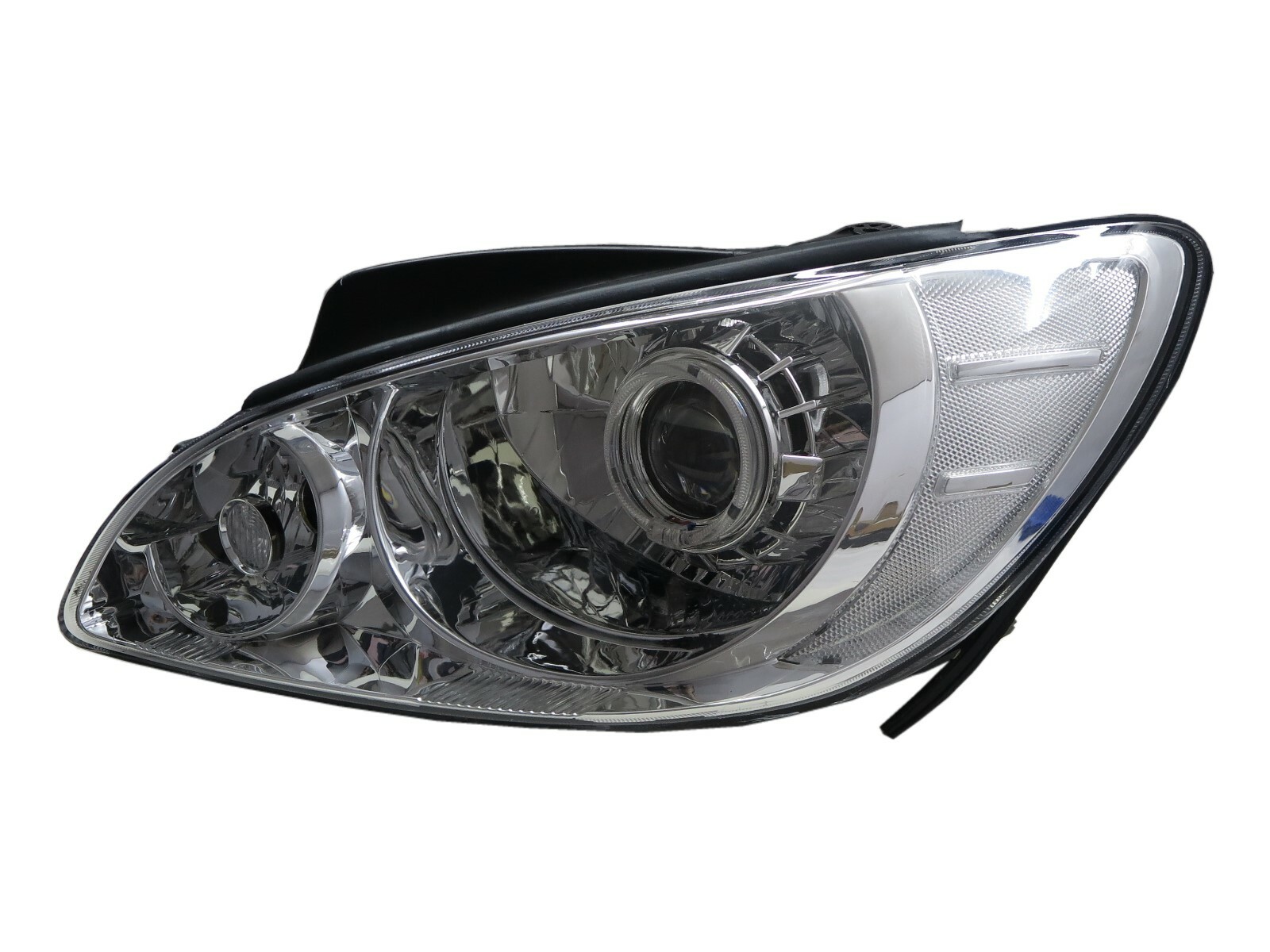Getz 05-11 Facelift Guide LED Angel-Eye Projector Headlight CH for ...
