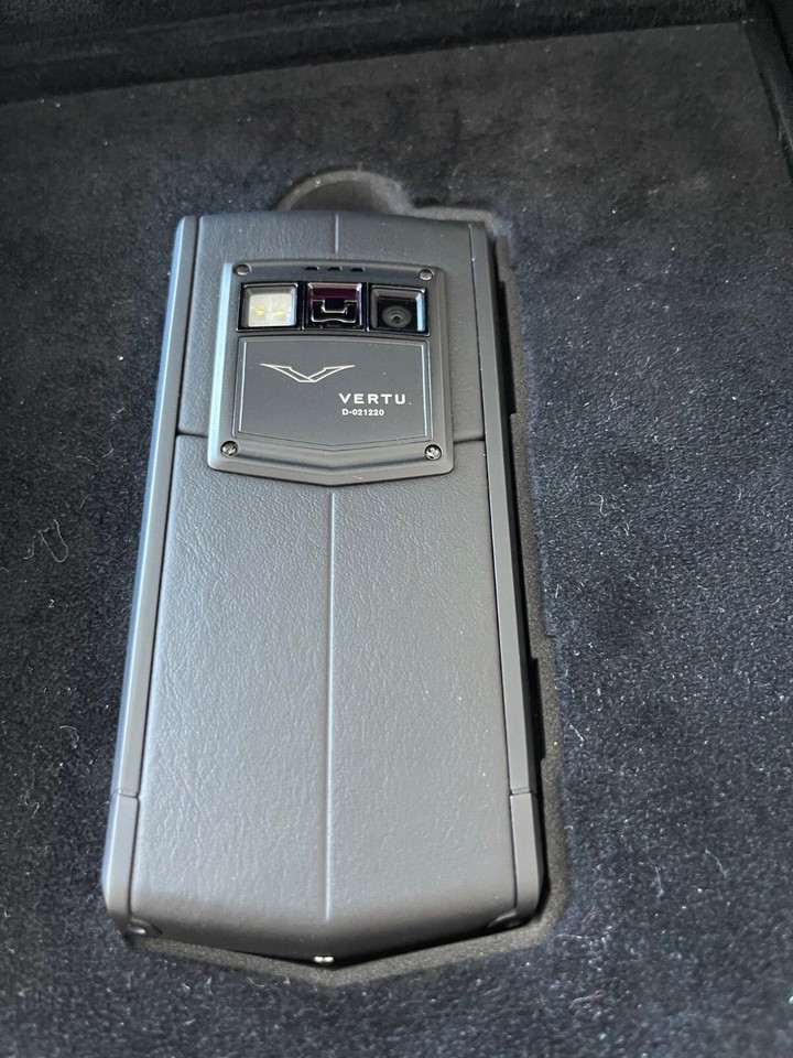 Genuine Vertu Android Ti Black PVD Extremely RARE and Stunning Brand ...