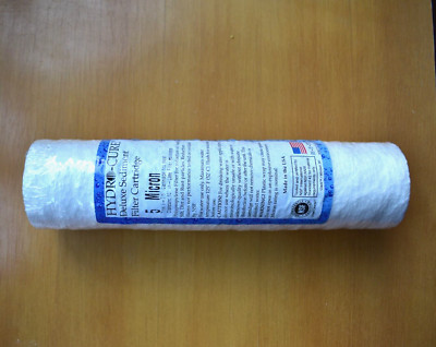HYDRO CURE DELUXE 5 MICRON 10"x2.5" SEDIMENT FILTER | eBay