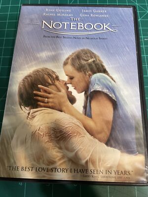 The Notebook (DVD 2004) Ryan Gosling, Rachel McAdams, James Garner ...