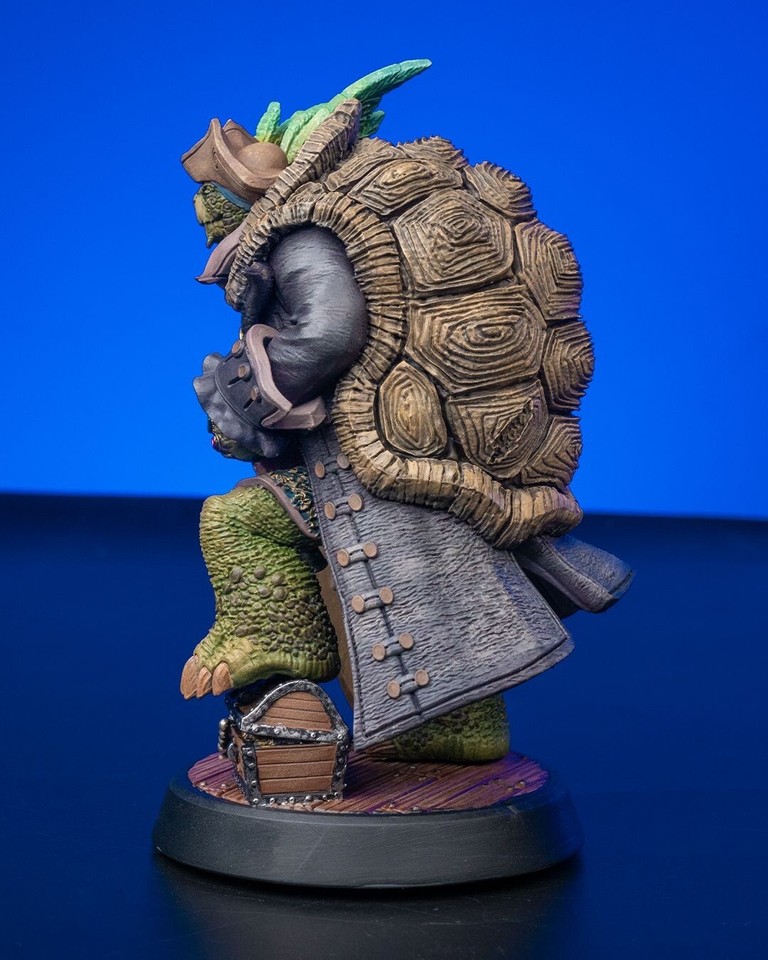 Krog - A Tale From The Deep - 32mm Unpainted DnD Miniatures | eBay