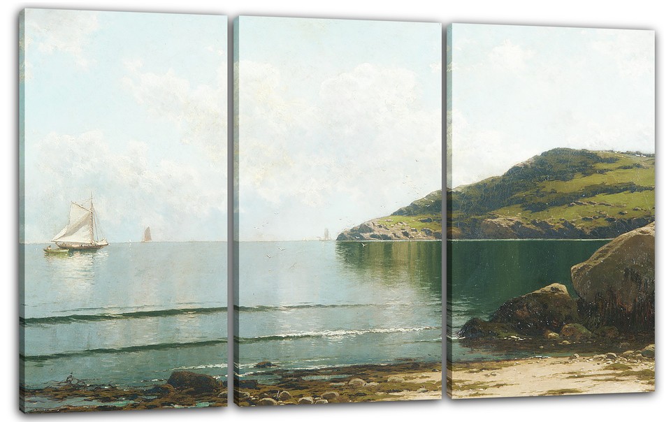 Kunstdruck Alfred Thompson Bricher - Meereslandschaft | eBay.de