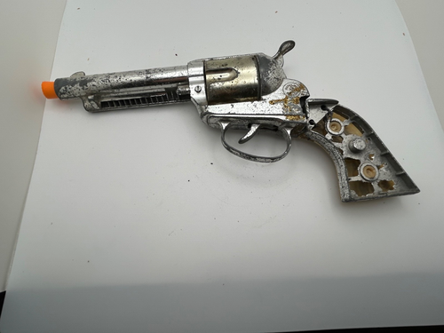 Vintage Rare Mattel Fanner "Shootin Shell" Cap Gun - Missing One Grip ...